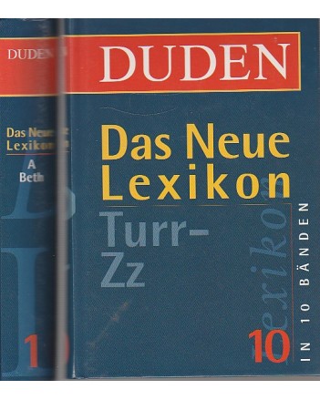 Duden - Das neue Lexikon in 10 Bänden - komplett