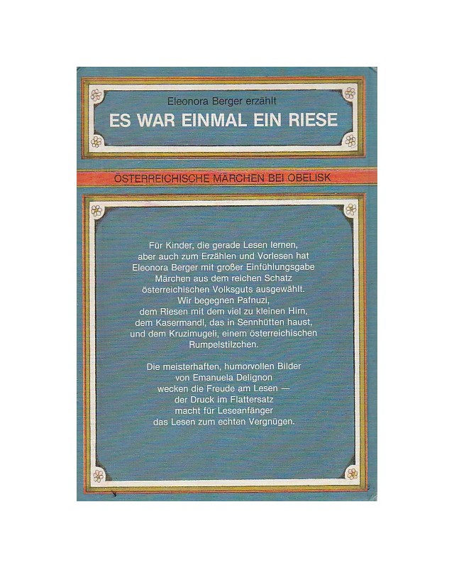 Es war einmal ein Riese